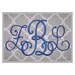 Phoebe Monogram Set - 5", 6", 7" - Digital Machine Embroidery Font ...