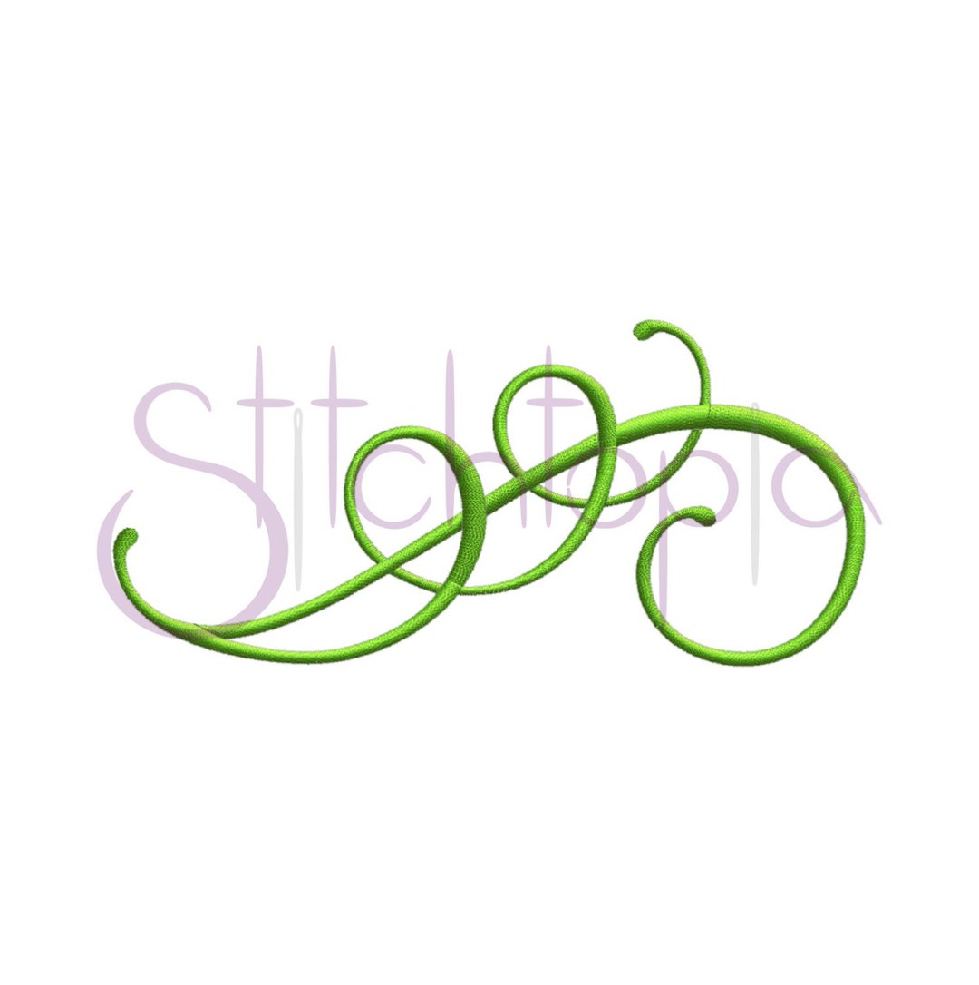 Grace Embroidery Accent #26 - Digital Machine Embroidery Design Element ...