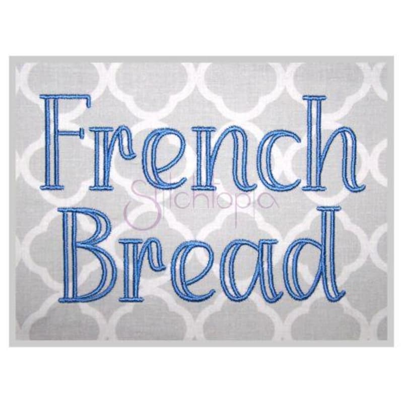 French Font - Etsy