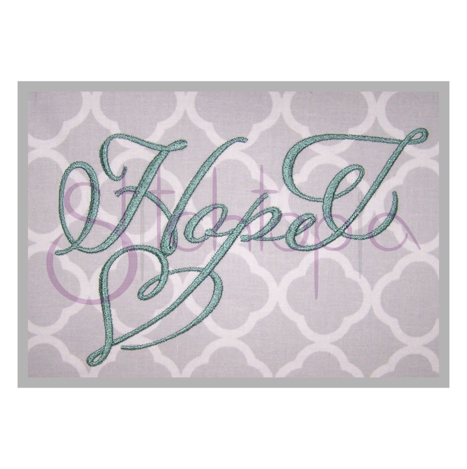 Hope 1 Monogram Set 4 5 6 Digital - Etsy