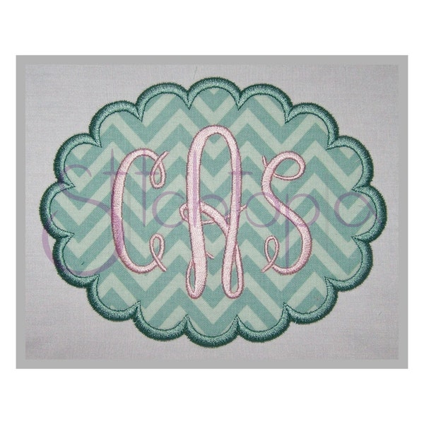 Monogram Applique - Etsy