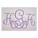 Phoebe Monogram Set - 5", 6", 7" - Digital Machine Embroidery Font ...