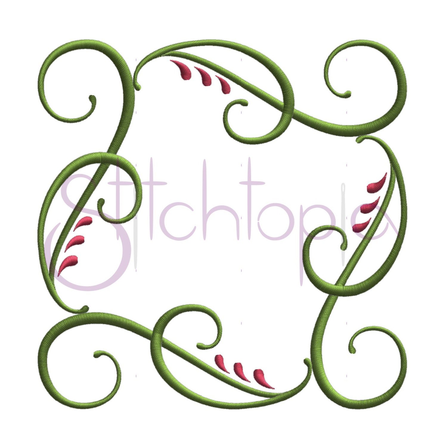 Grace Embroidery Frame 4 7 Sizes 10 Formats PES DST VP3 - Etsy