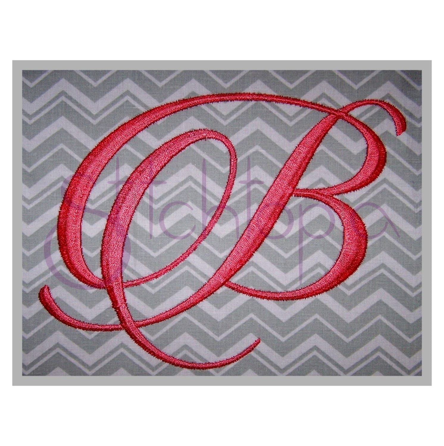 Faith 1 Monogram Set – 4", 5", 6″ - Digital Machine Embroidery Font ...