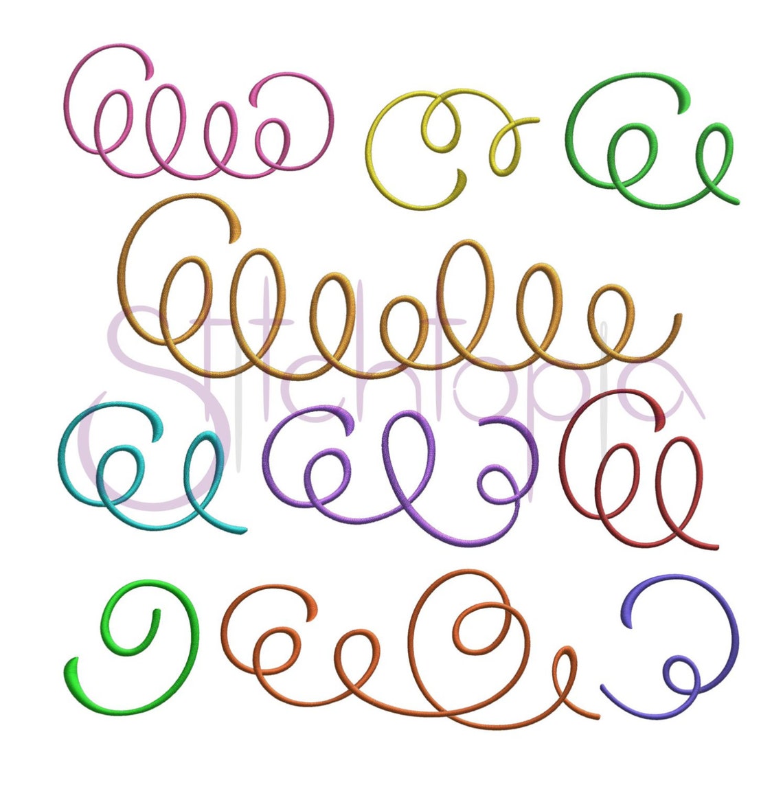 Hailey Accent 1 10 Set LARGE SIZES machine Embroidery - Etsy