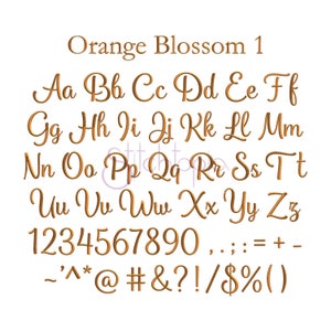 Script Embroidery Font Bundle #2 - 10 Embroidery FONTS - 5 Formats ...