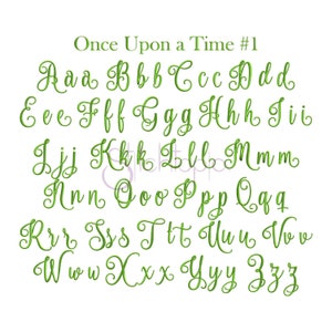 Script Embroidery Font Bundle #3 - 10 Embroidery FONTS - Formats ...