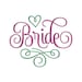 Bridal Embroidery Design Bundle - 11 Designs 10 Formats Bride ...