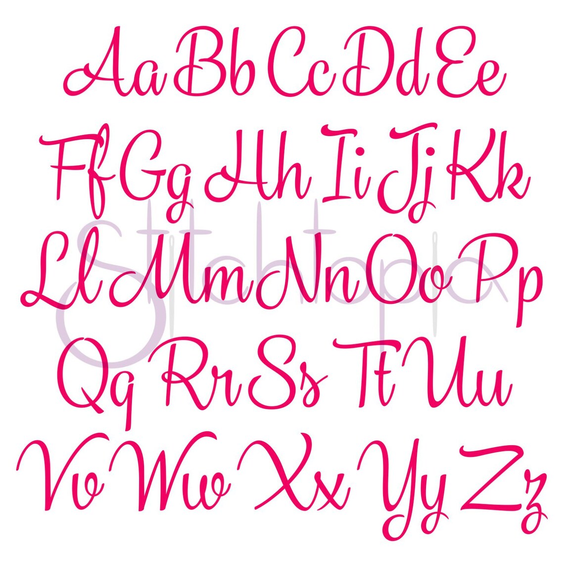 Hailey 1-4 Complete Set LARGE With Numbers & 10 Accents - Etsy