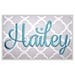 Hailey 4 Monogram Set LARGE - 3.5" 4.5" 5.5" - Machine Embroidery Fonts ...