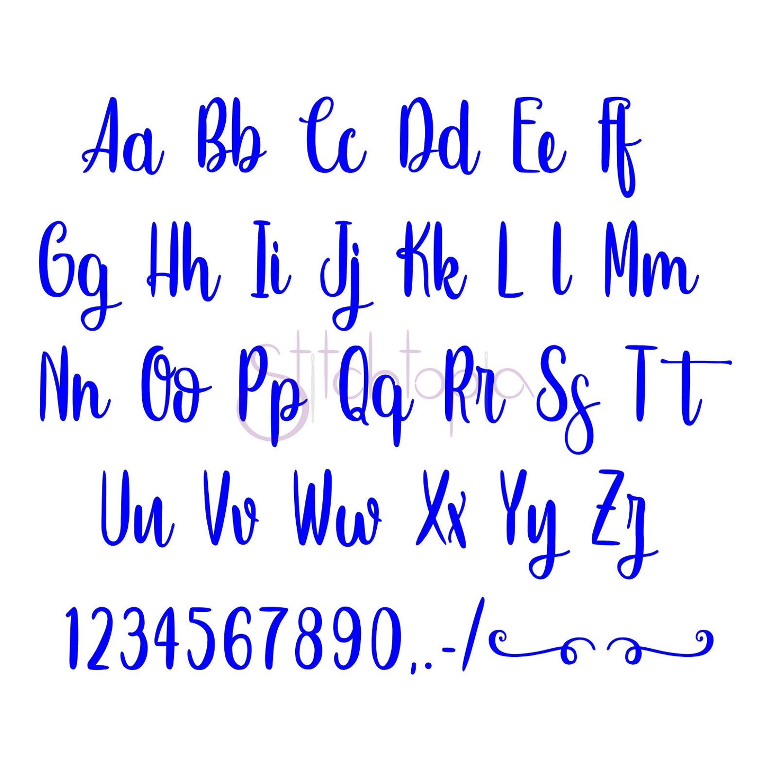 Script Embroidery Font Bundle 5 10 Embroidery Fonts - Etsy