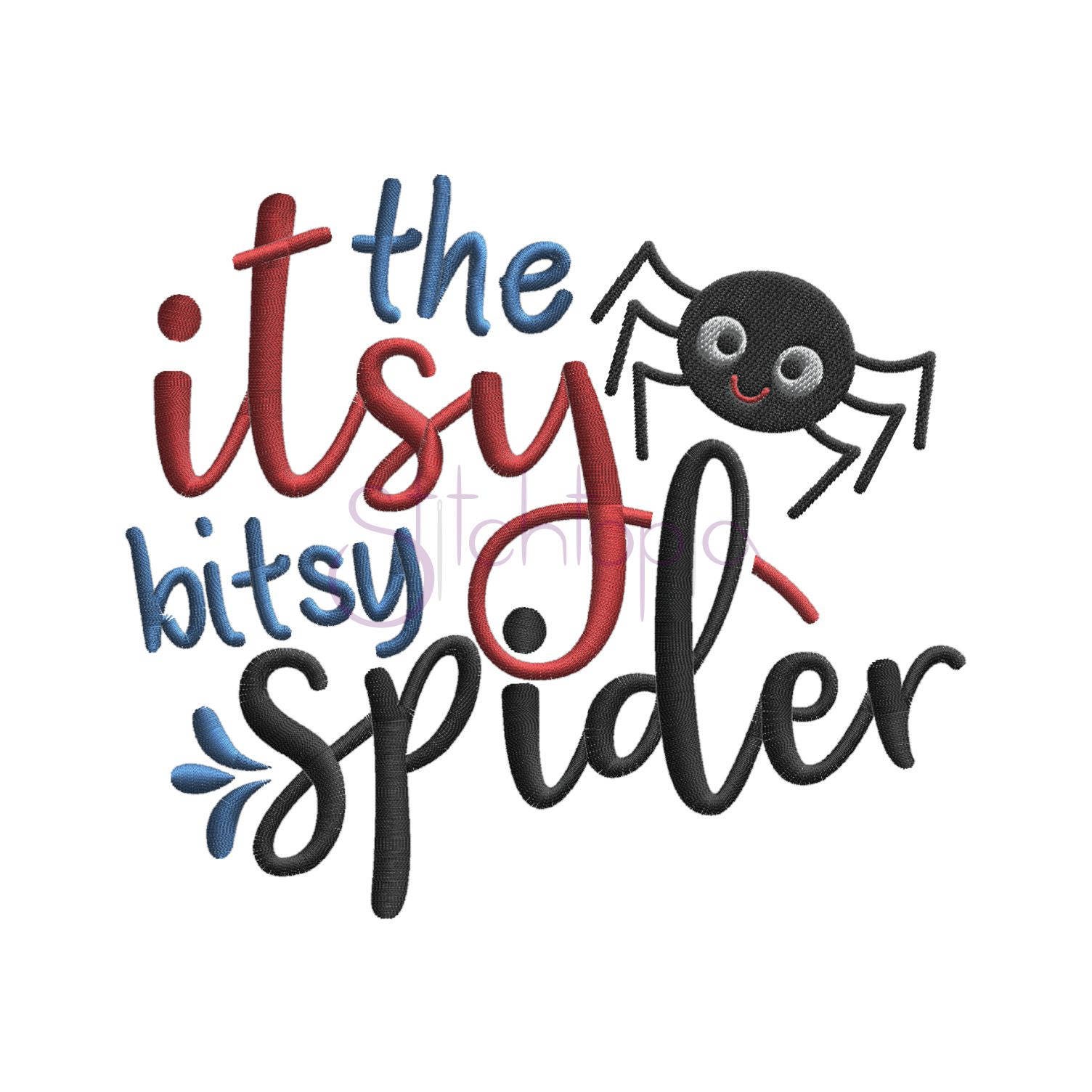 Itsy Bitsy Spider Clipart For Kids