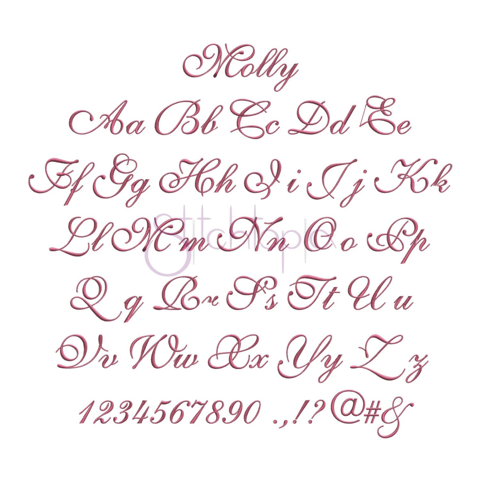 Script Embroidery Font Bundle 1 10 Embroidery Fonts - Etsy