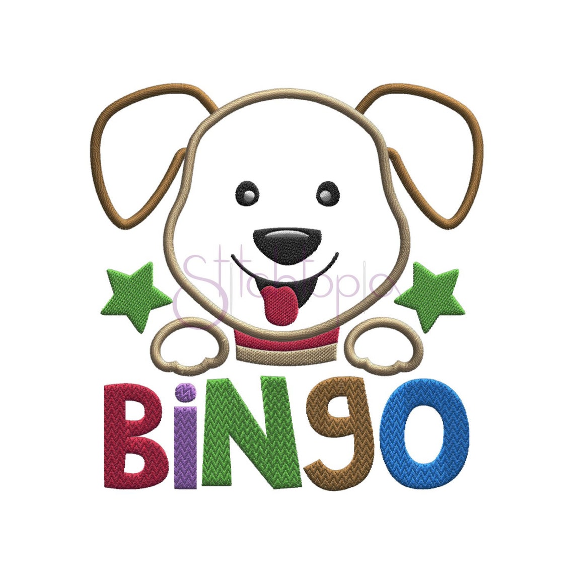 Nursery Rhymes Bingo Applique Design - 6 Sizes 10 Formats Dst Exp Hus ...