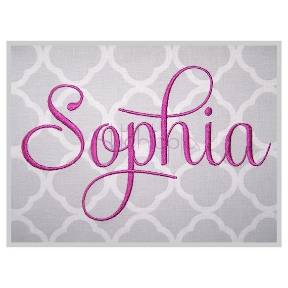 Elegant Monogram Embroidery Font Elegant Machine Embroidery Design ...