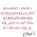Faith 1 Monogram Set – 4", 5", 6″ - Digital Machine Embroidery Font ...