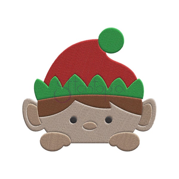 Peeking Elf - Etsy