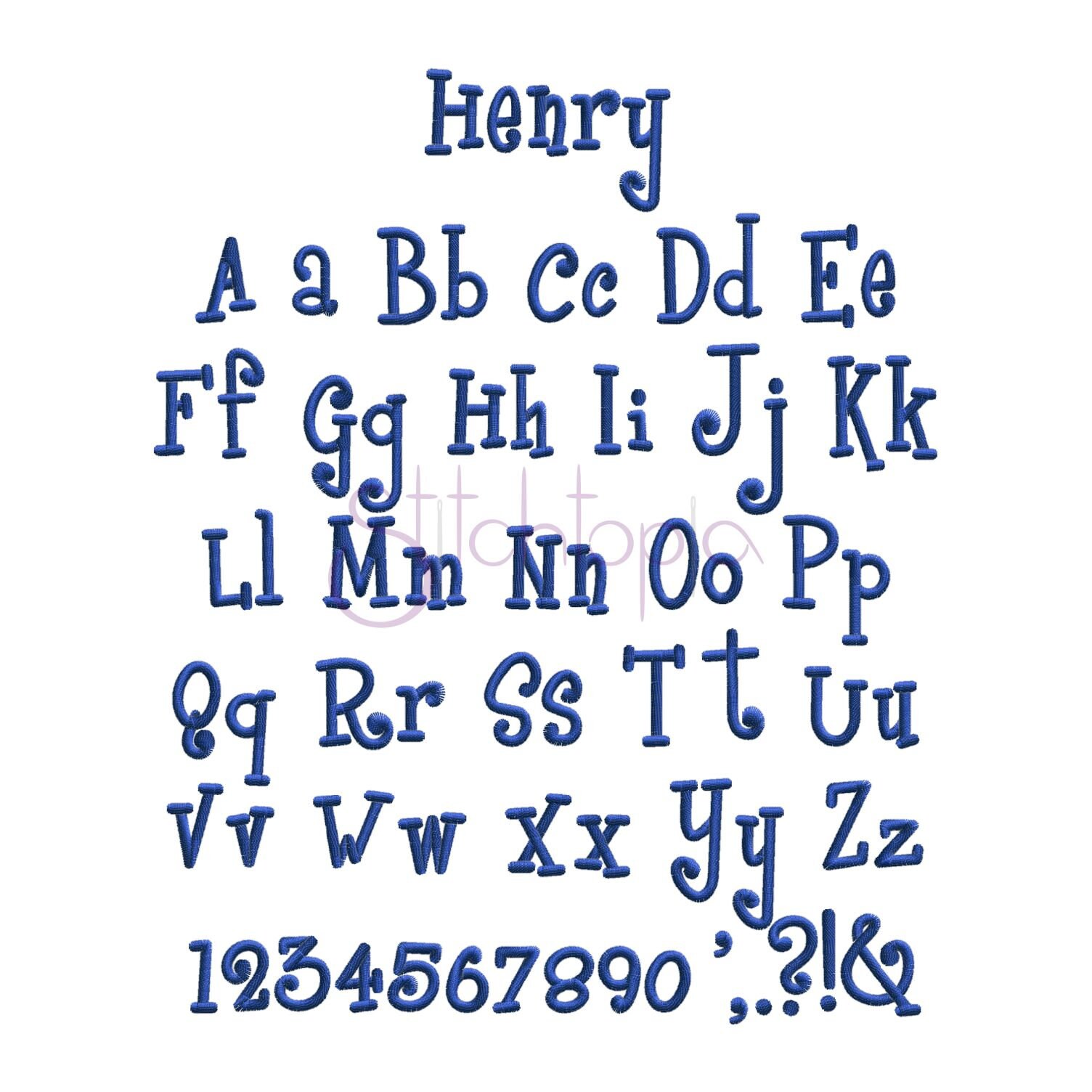 EMBROIDERY Kid Font Bundle 10 Machine Embroidery Fonts | Etsy