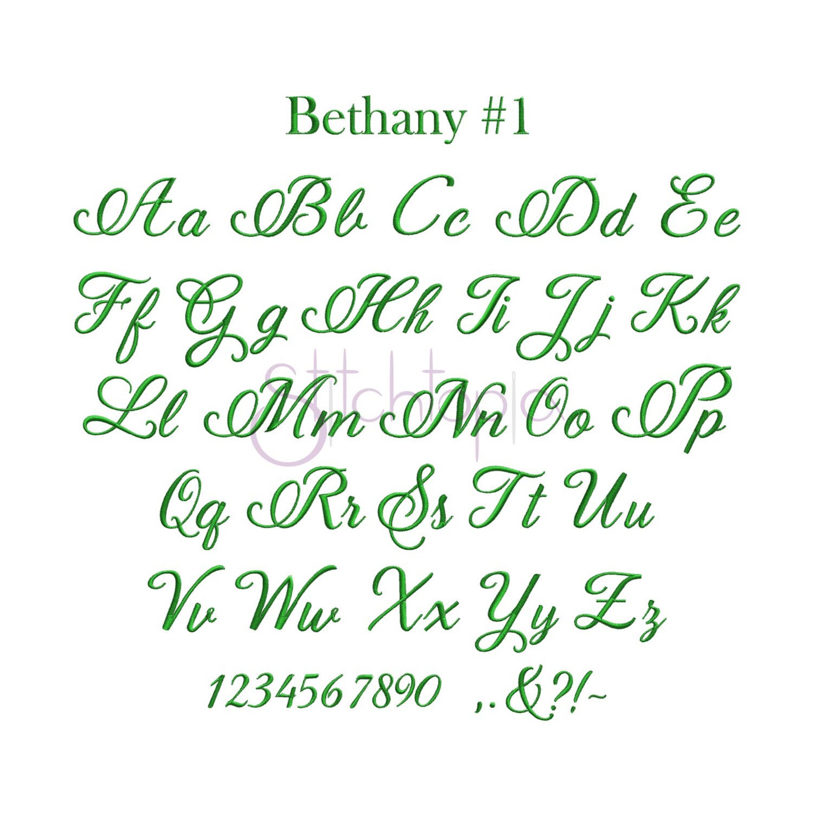 Script Embroidery Font Bundle 3 10 Embroidery FONTS - Etsy