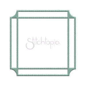 Tweed Square Embroidery Frame #2 - 7 Sizes 10 Formats Embroidery ...