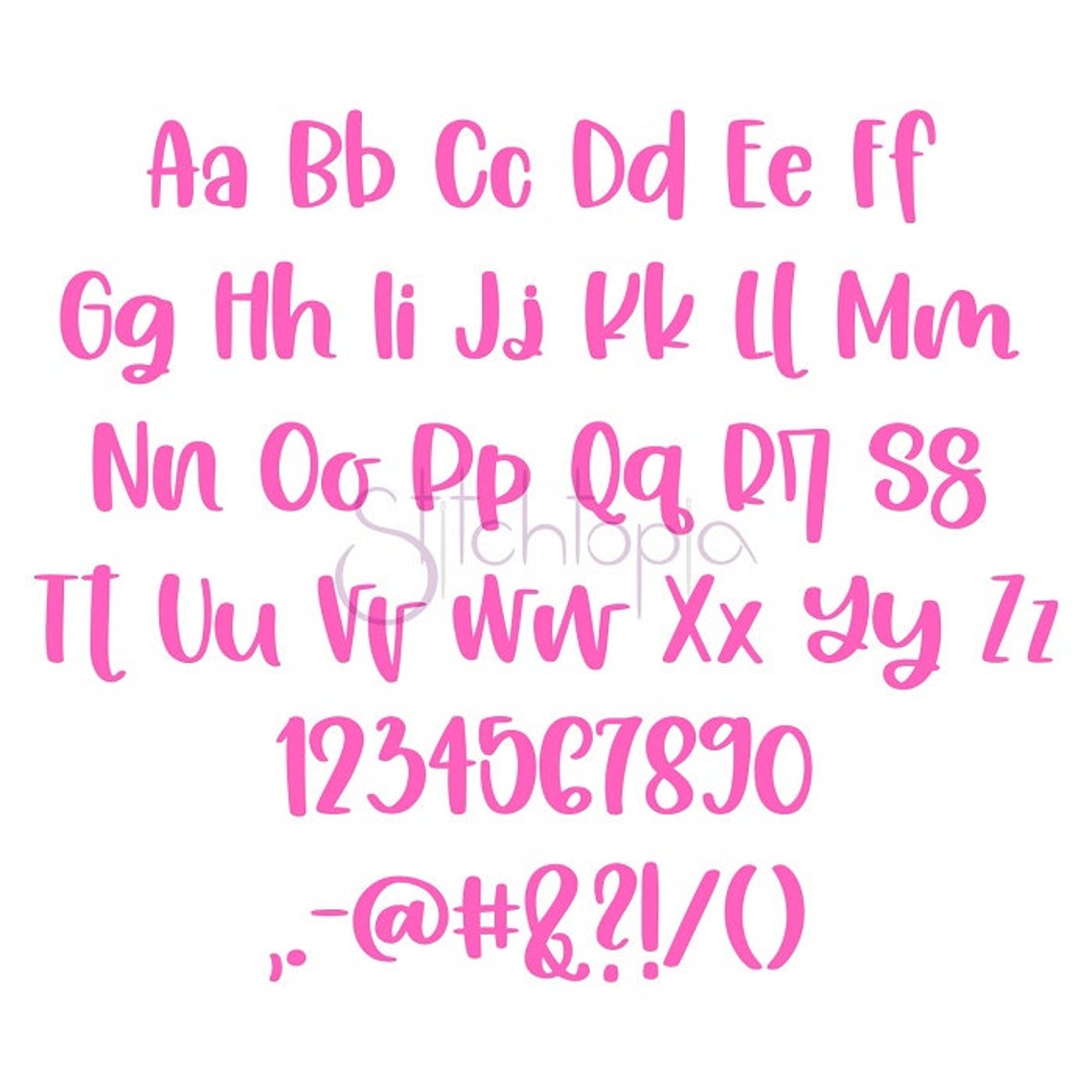 EMBROIDERY Kid Font Bundle 2 10 Machine Embroidery Fonts | Etsy