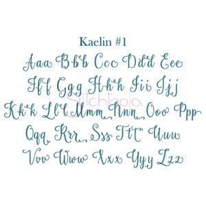 Script Embroidery Font Bundle #3 - 10 Embroidery FONTS - Formats ...