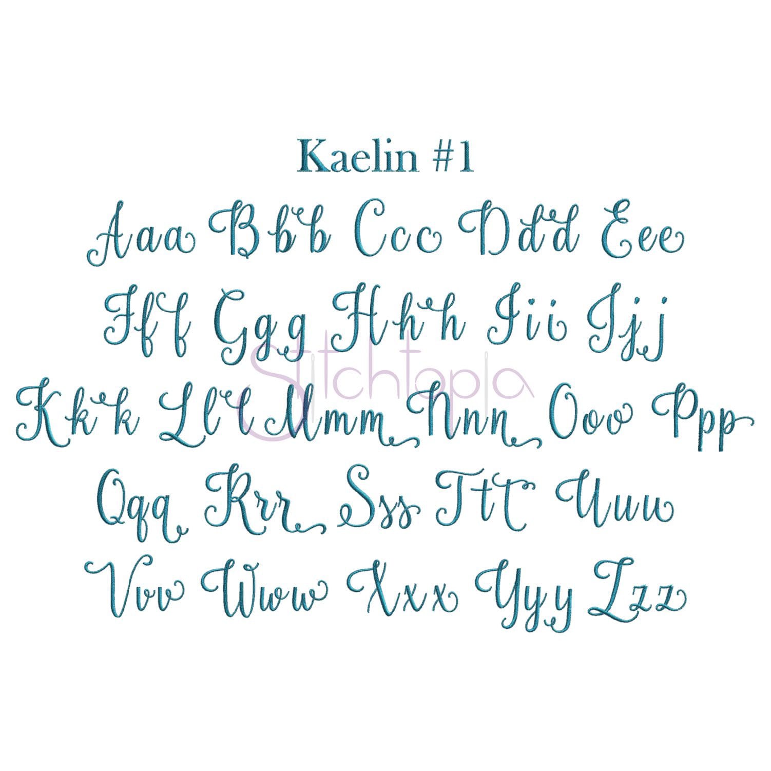 Script Embroidery Font Bundle #3 - 10 Embroidery FONTS - Formats ...