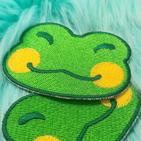 Frog Patch - Etsy