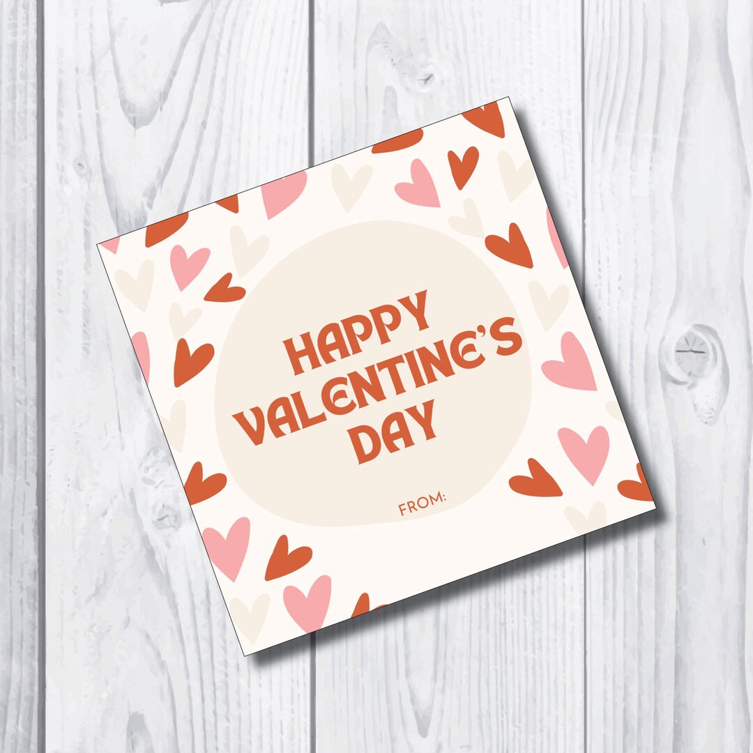 Instant Digital Download Printable Valentine's Cards - Etsy