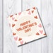 Instant Digital Download Printable Valentine's Cards - Etsy