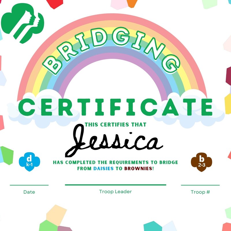 Bridging Certificate - Etsy