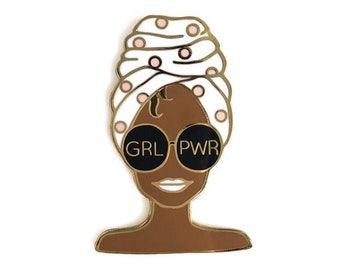 Black Girl Magic Pin - Etsy