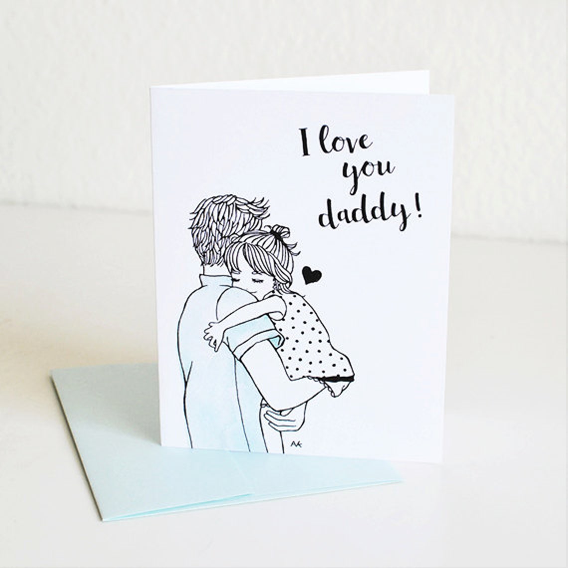 Fathers Day Card / Card for Dad / Dad Birthday Card / Love Dad - Etsy