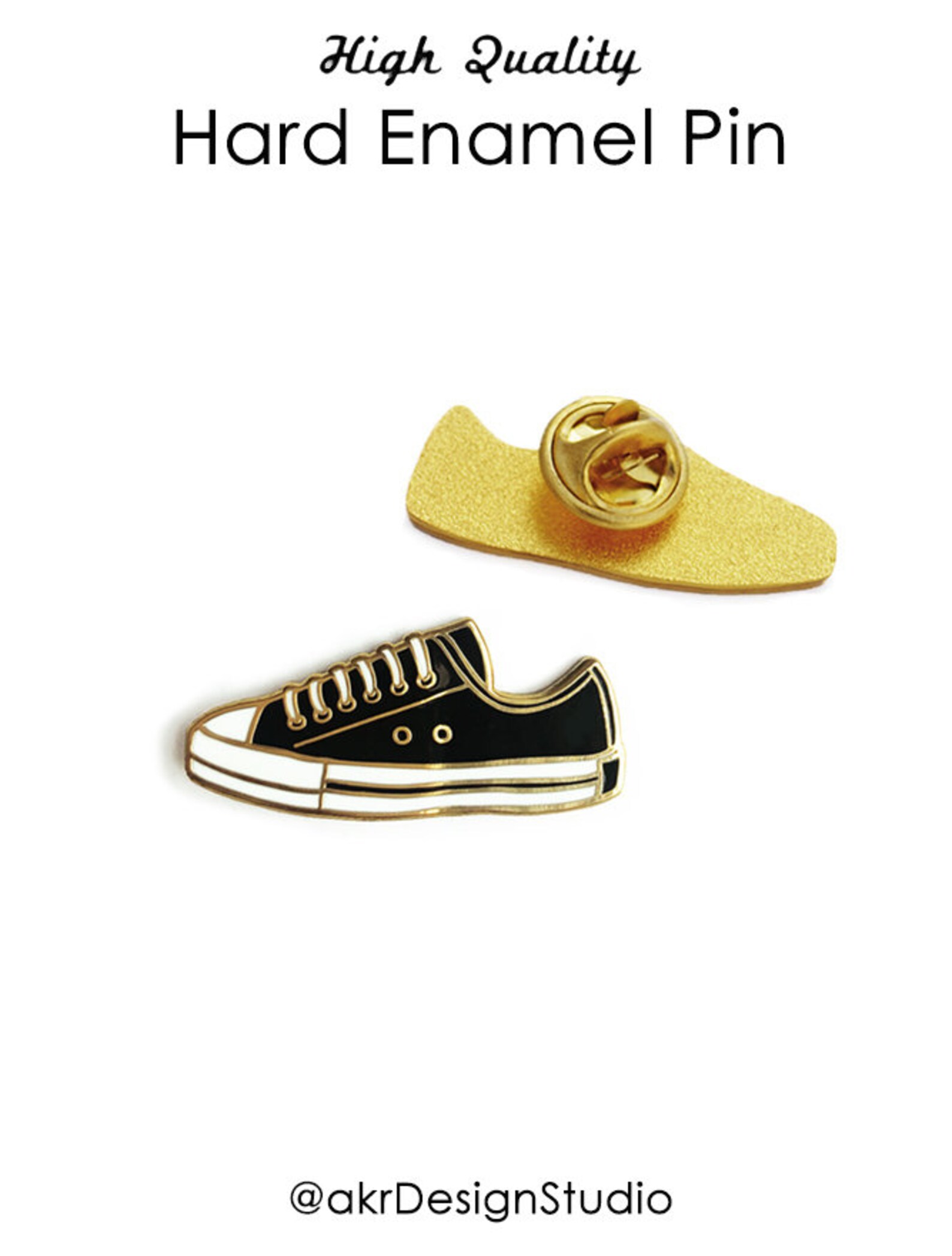Shoe Enamel Pin / Enamel Pin /hard Enamel Pin /fashion Lapel Pin ...
