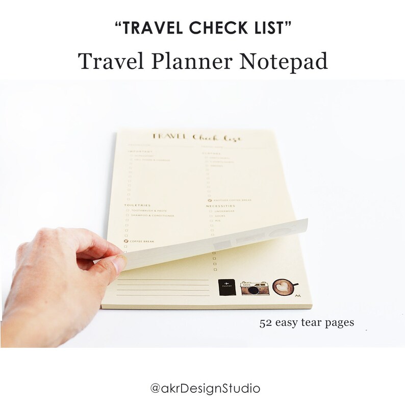 Travel Planner Trip Planner Vacation Planner Travel Etsy