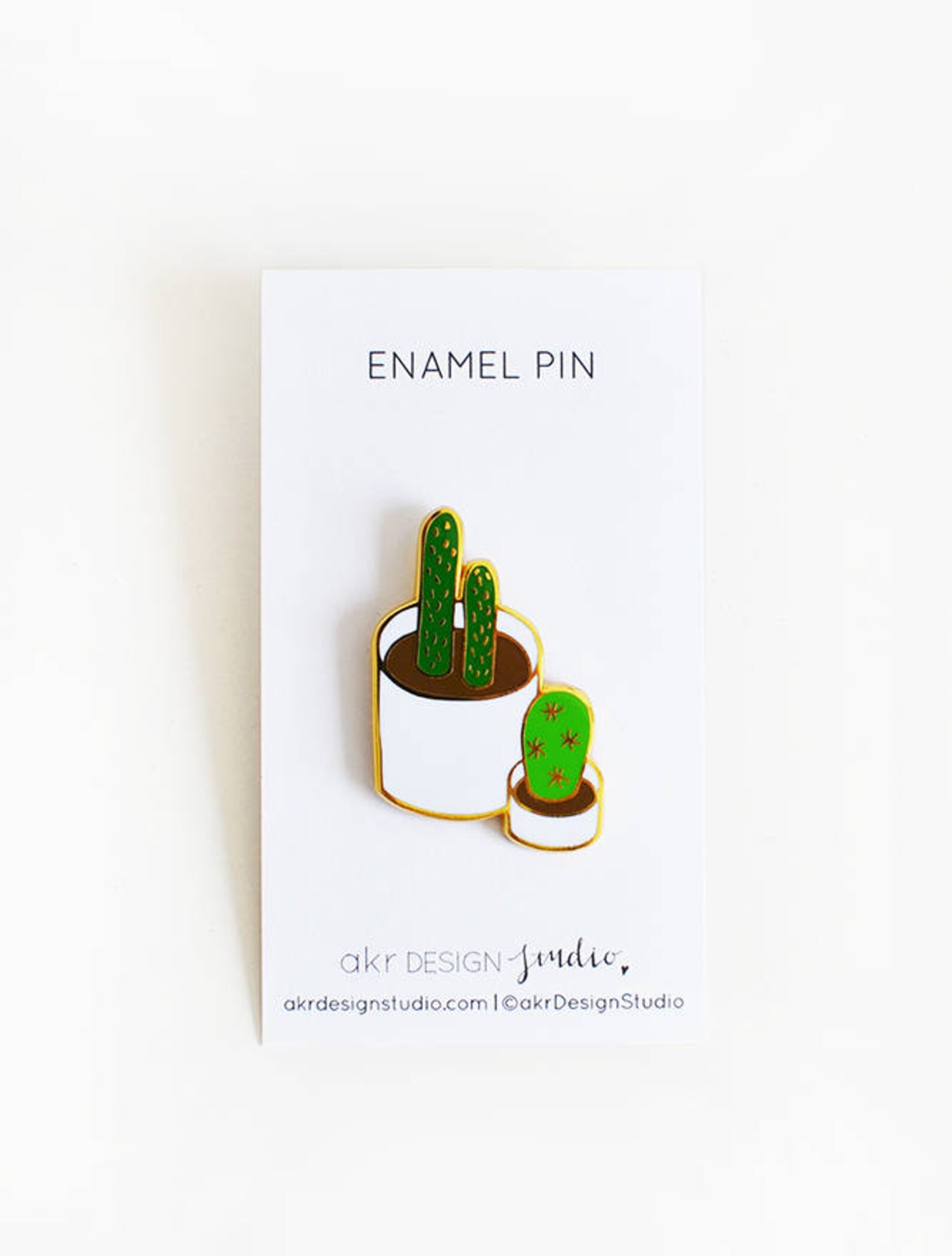 Cactus Enamel Pin / Hard Enamel Pin / Enamel Pin / Lapel Pin / | Etsy
