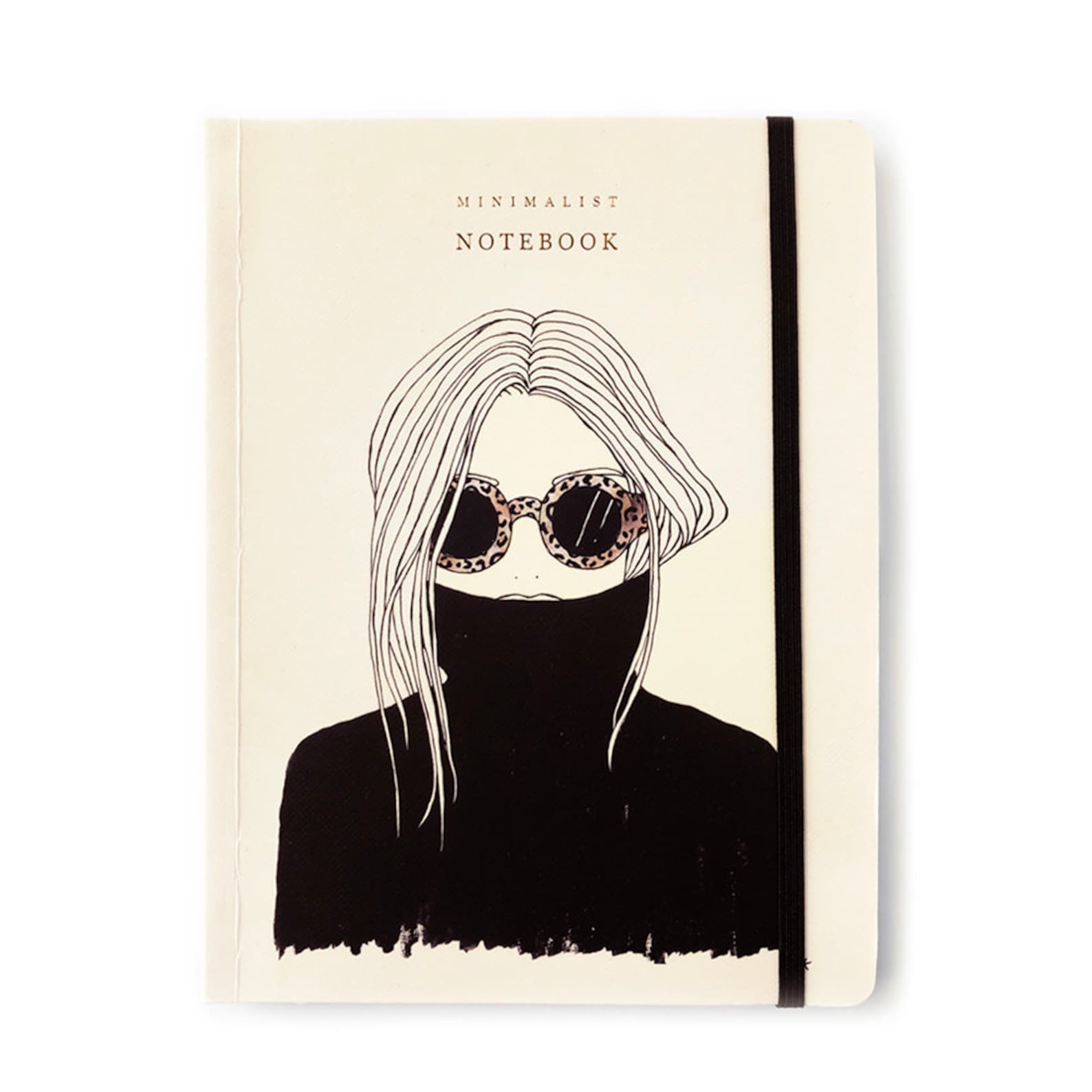 Fashion Girl Notebook/ Fashion Illustration/ Lined Notebook/ - Etsy