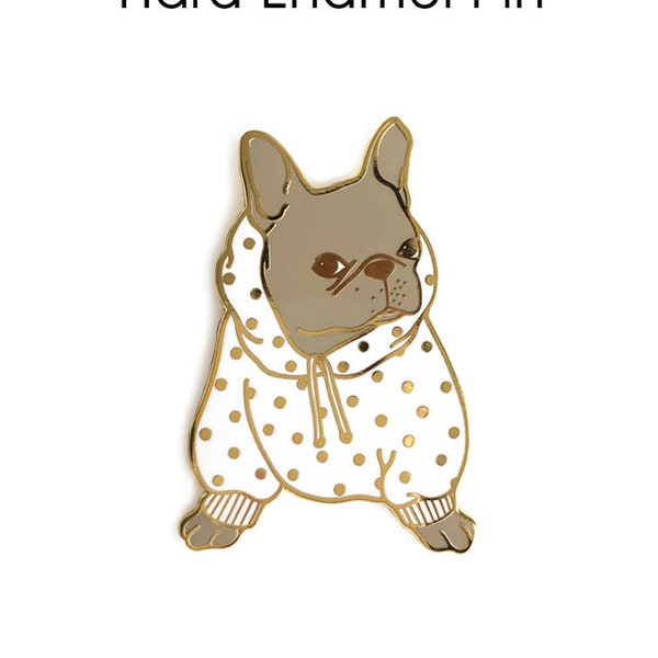 Bulldog Pin - Etsy