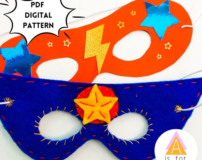 Superhero Printable Coloring Masks, Superhero Mask, Hero Mask, Villain ...