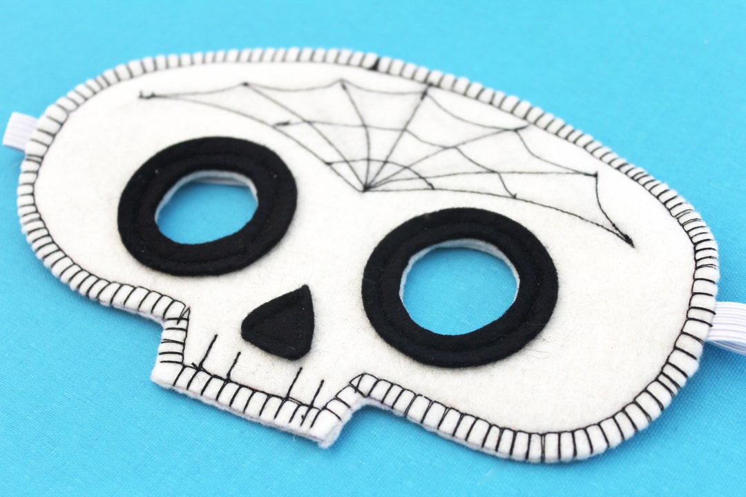 Skull Mask - Day of the Dead - Dias De Los Muertos - Halloween Mask ...