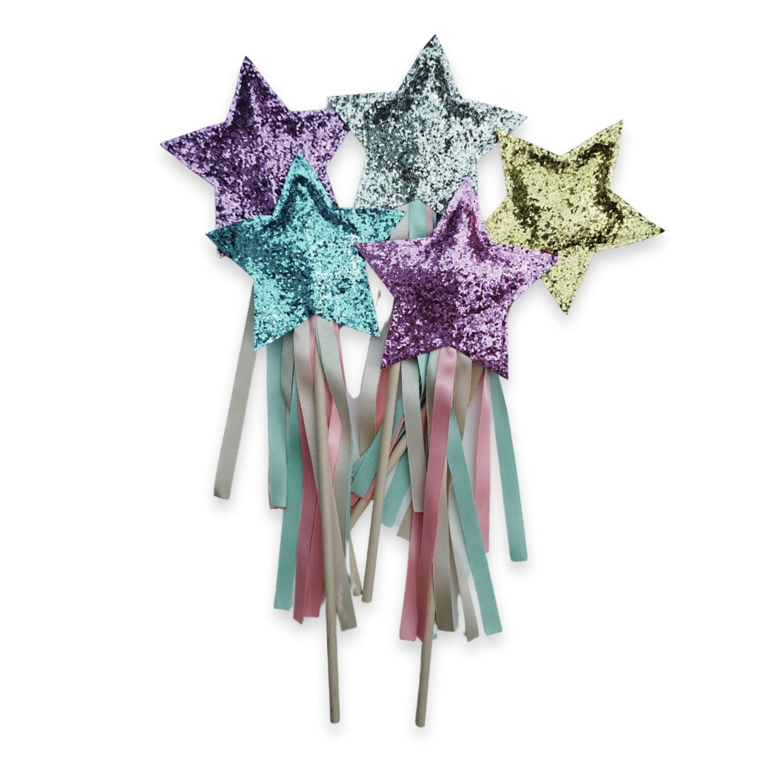 Gold Star Magic Wand - Etsy UK