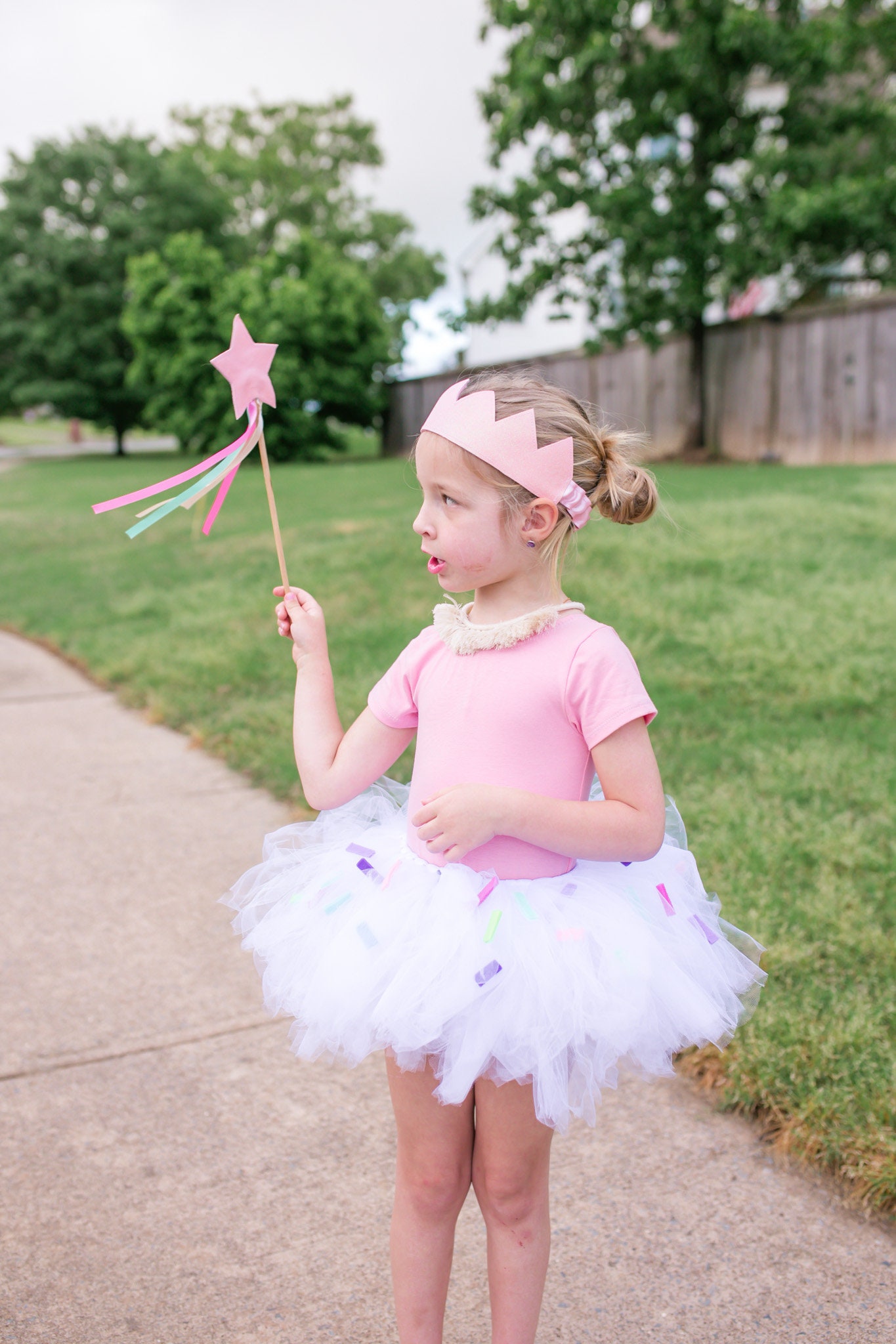 Pink Wand and Crown Magic Wand Princess Crown and Wand | Etsy