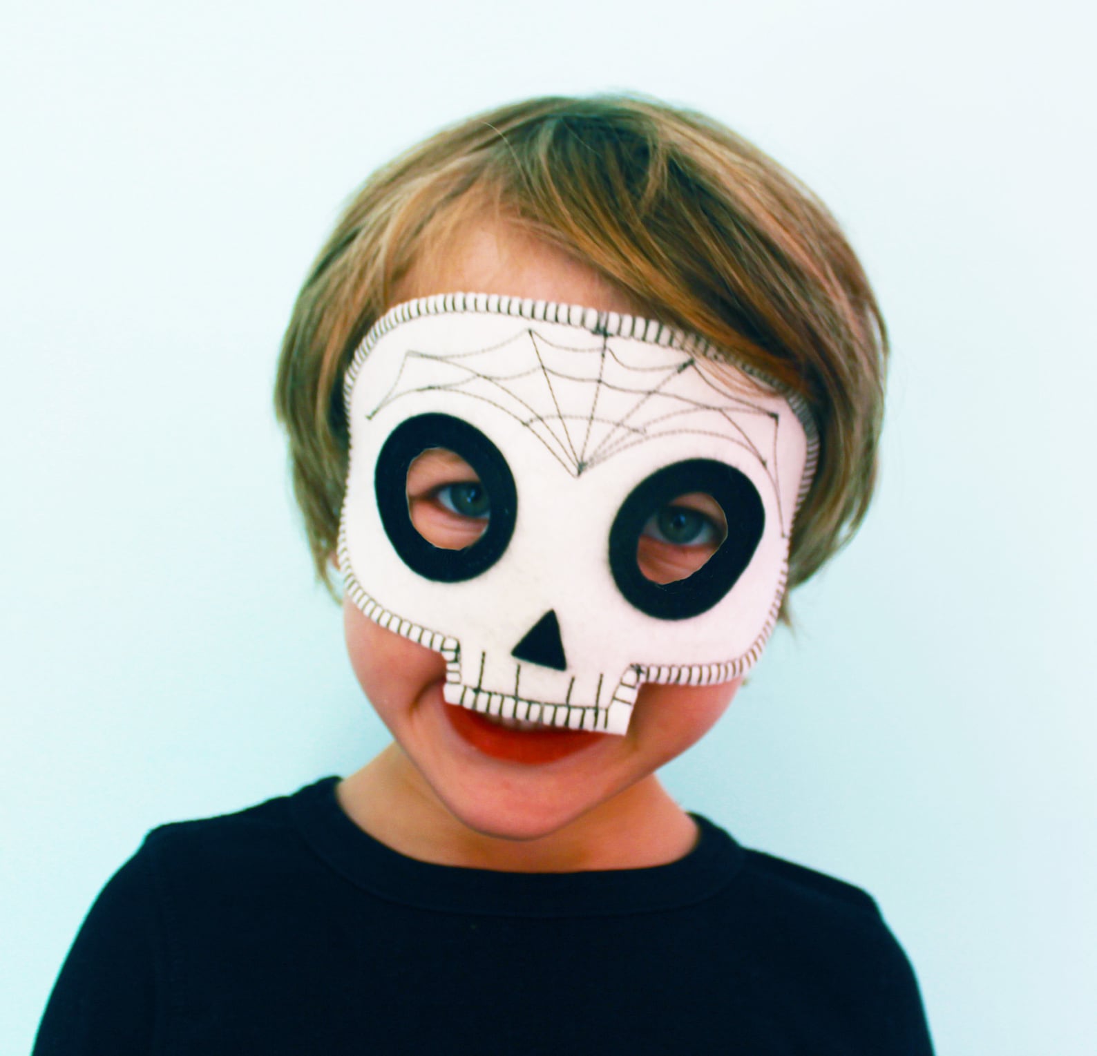 Child's Skeleton Mask Skull Mask Sugar Skull Mask | Etsy