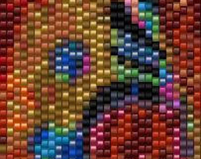 2-drop Peyote Bracelet Pattern - -bead 50 - Etsy