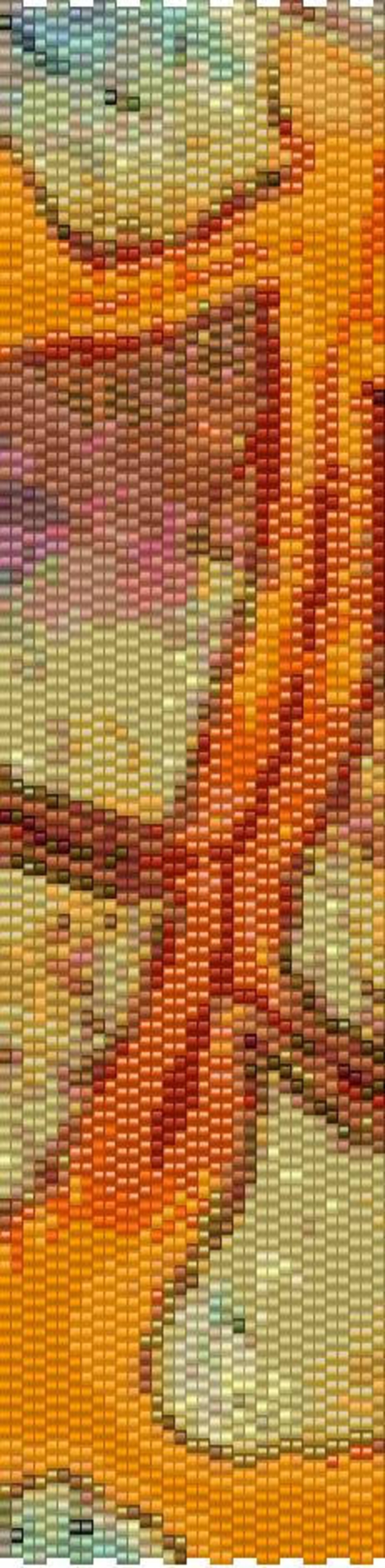 2-drop Peyote Bracelet Pattern bead 28 - Etsy