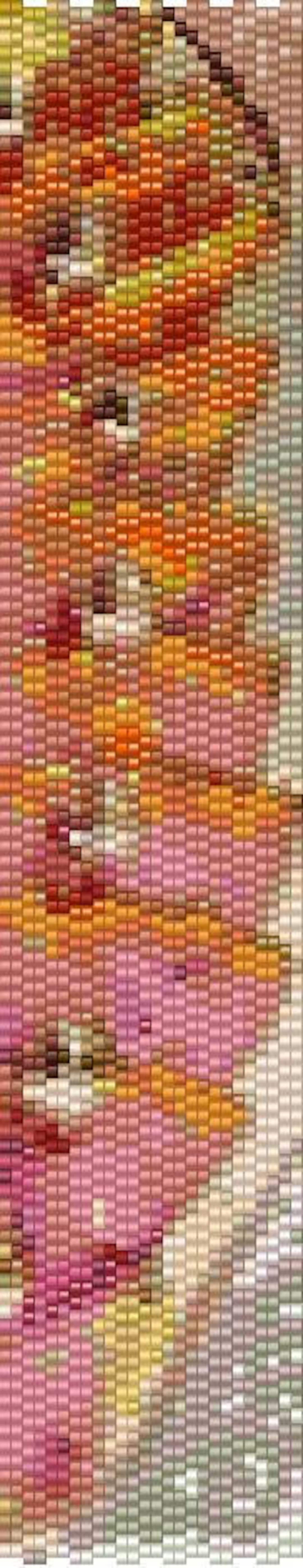 2-drop Peyote Bracelet Pattern - -bead 54 - Etsy