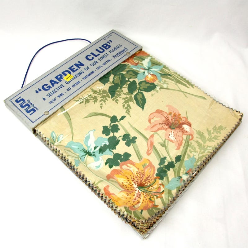Fabric Sample Books - Etsy