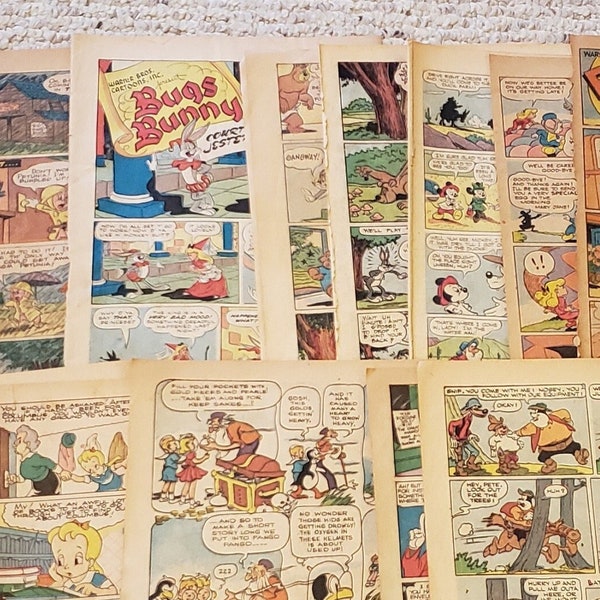 Vintage Comic Book - Etsy
