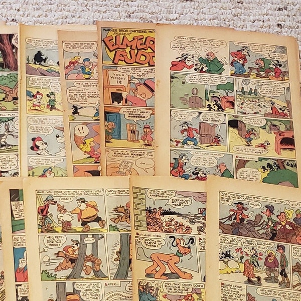 Vintage Comic Book - Etsy