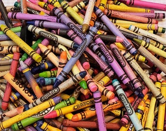 Jumbo Crayons Lot All Crayola All Colors - Colored Crayons - Vintage ...